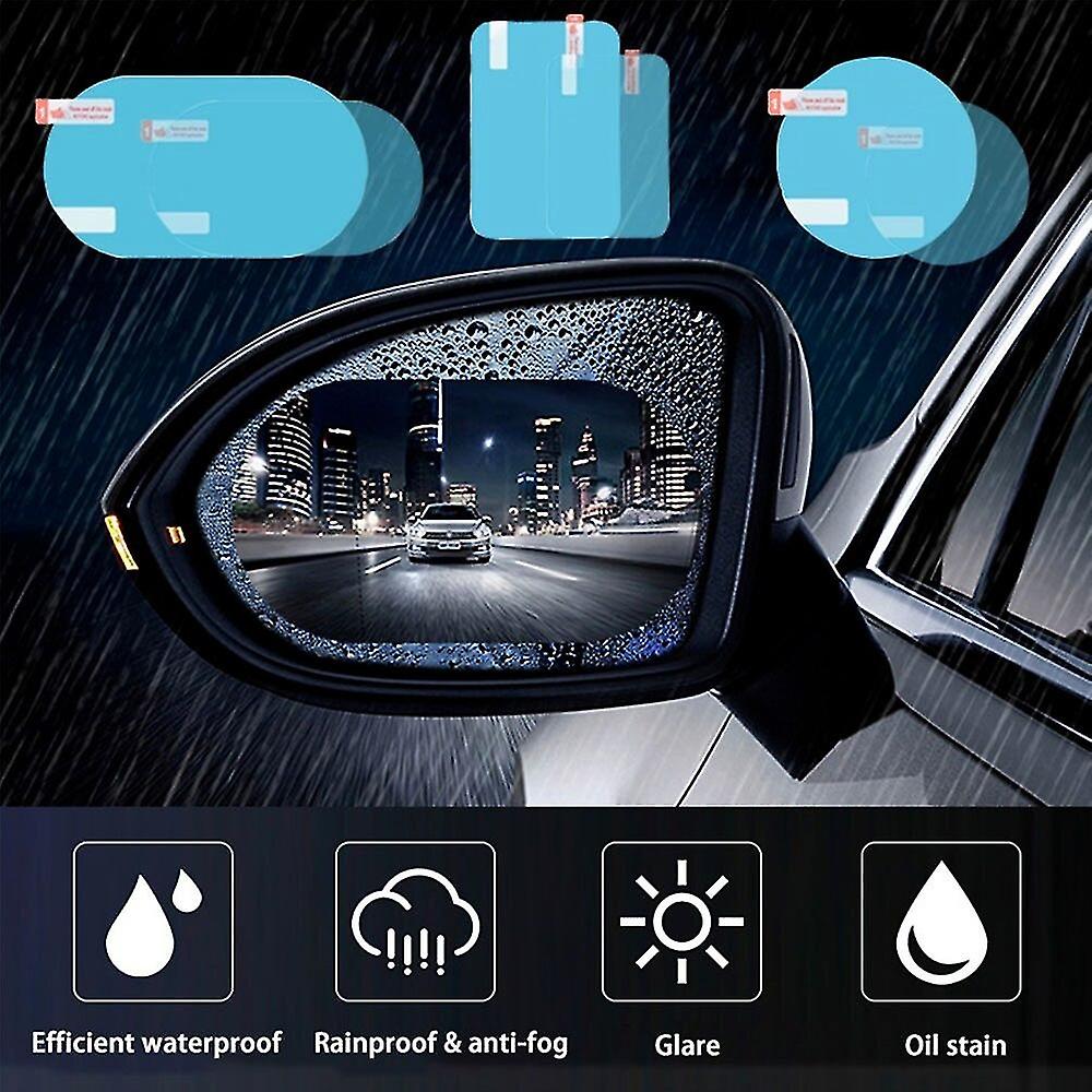 Side Mirror Protection Film (Square - 4 PCs + Oval - 4 PCs) – flyingcarts