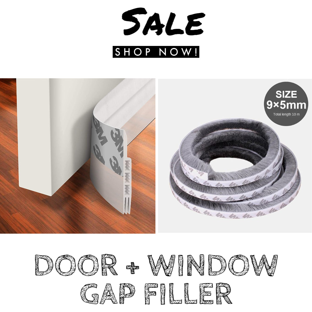 Door + Window Gap Filler – flyingcarts