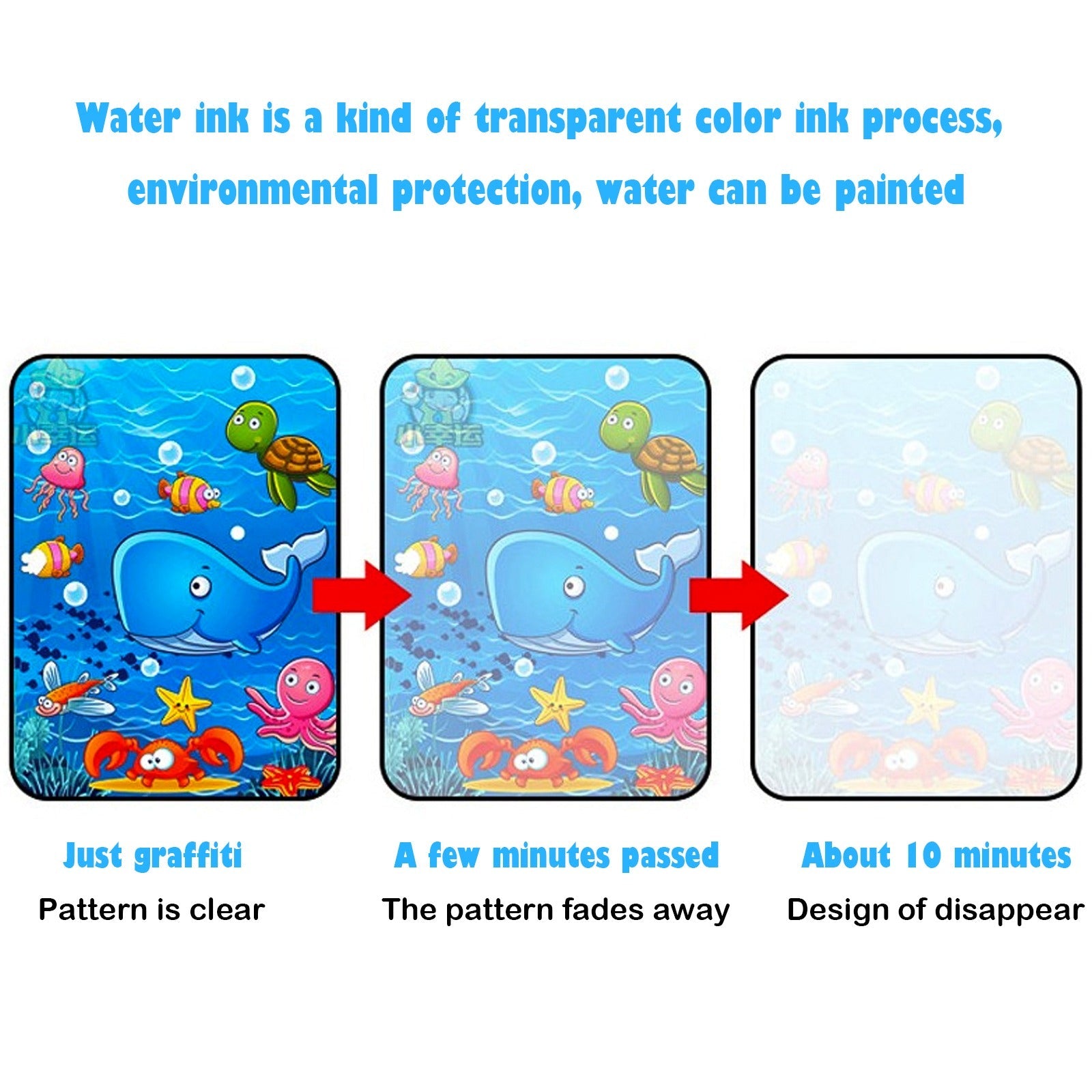 Magic Water Coloring Doodle Book ( Set of 3/5) – flyingcarts