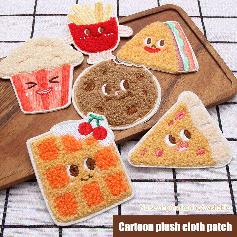 Cute Food Pattern Patches – flyingcarts